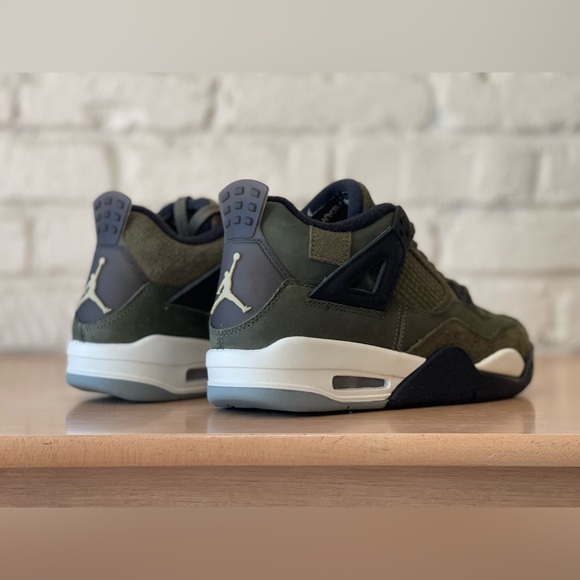 Nike | Shoes | Nike Air Jordan 4 Retro Se Craft Medium Olive Shoes ...